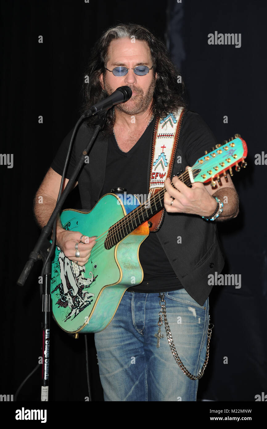 WESTON, FL - MARCH 31: Kip Winger performs at the Rockfest 80s press ...