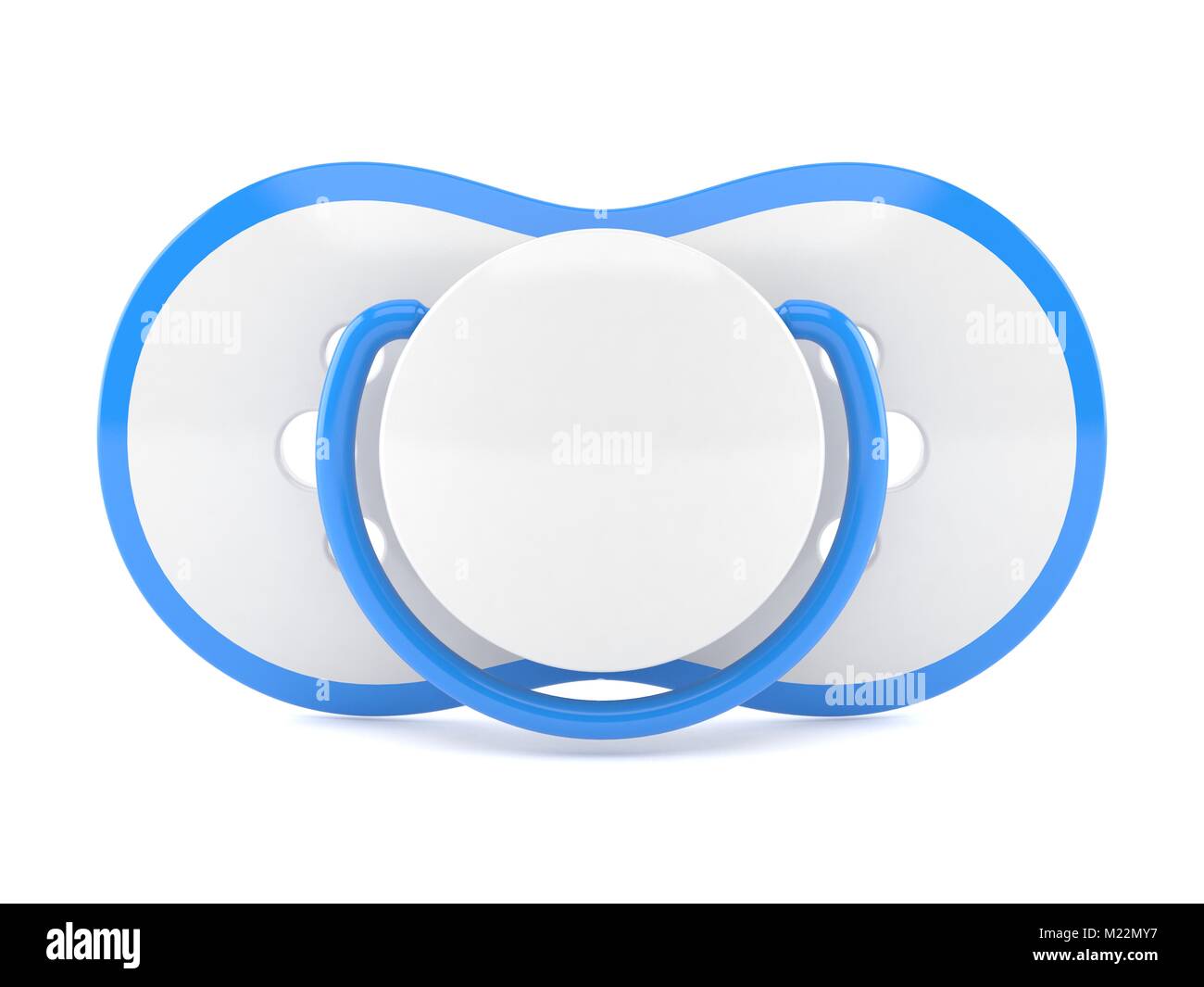 Blue baby dummy 3d hi-res stock photography and images - Alamy