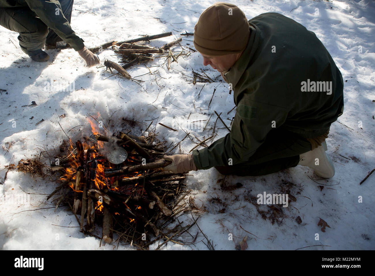 U.S. Marine Maj. Derrick Breville, a pilot with Marine Heavy Helicopter ...