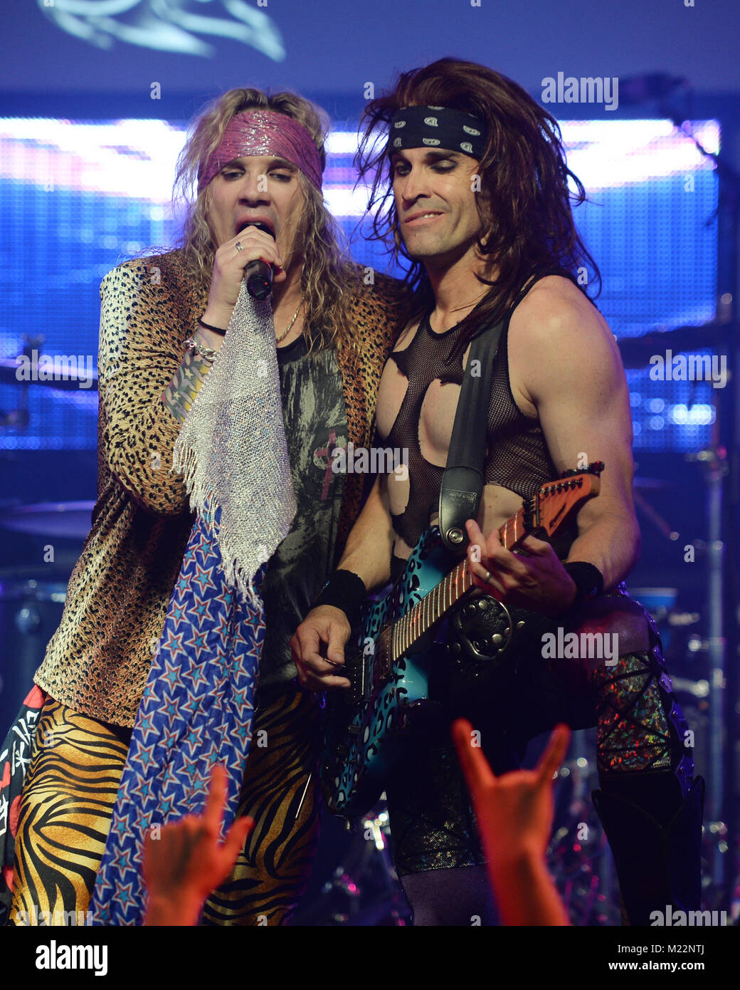 FORT LAUDERDALE, FL - MARCH 14: Michael Starr, Satchel of Steel Panther ...