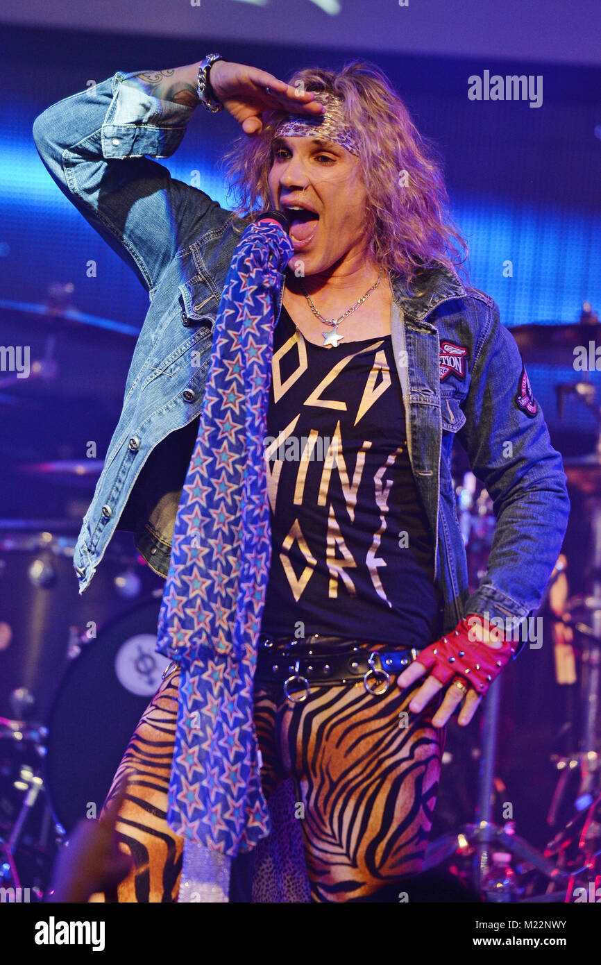 FORT LAUDERDALE, FL - MARCH 14: Michael Starr of Steel Panther performs ...