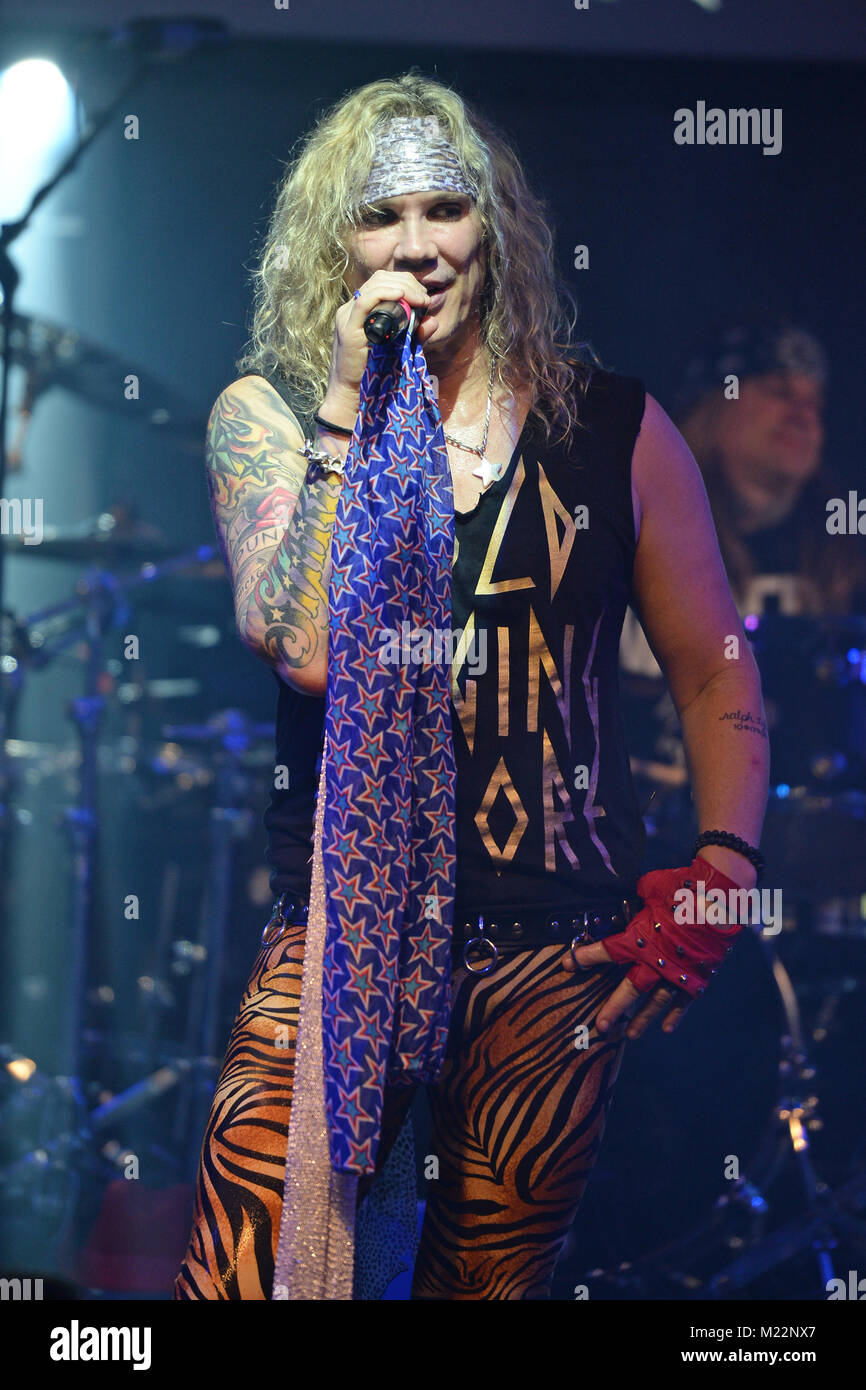 FORT LAUDERDALE, FL - MARCH 14: Michael Starr of Steel Panther performs ...