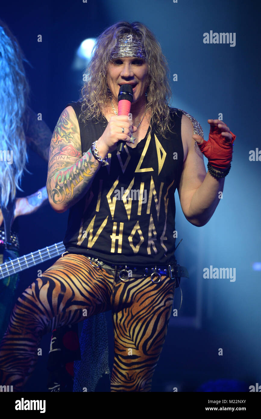 FORT LAUDERDALE, FL - MARCH 14: Michael Starr of Steel Panther performs ...