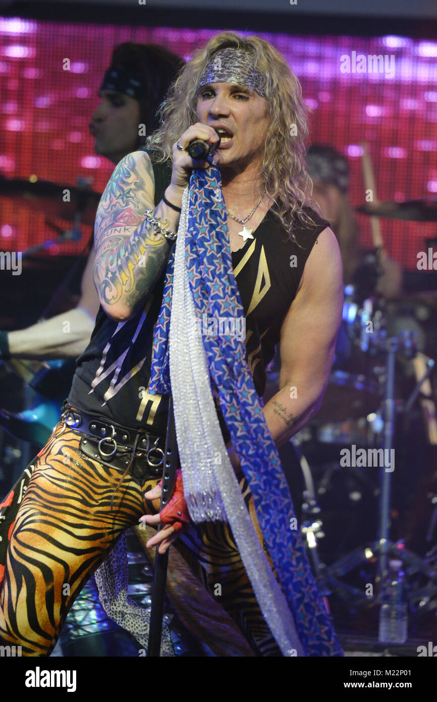 FORT LAUDERDALE, FL - MARCH 14: Michael Starr of Steel Panther performs ...