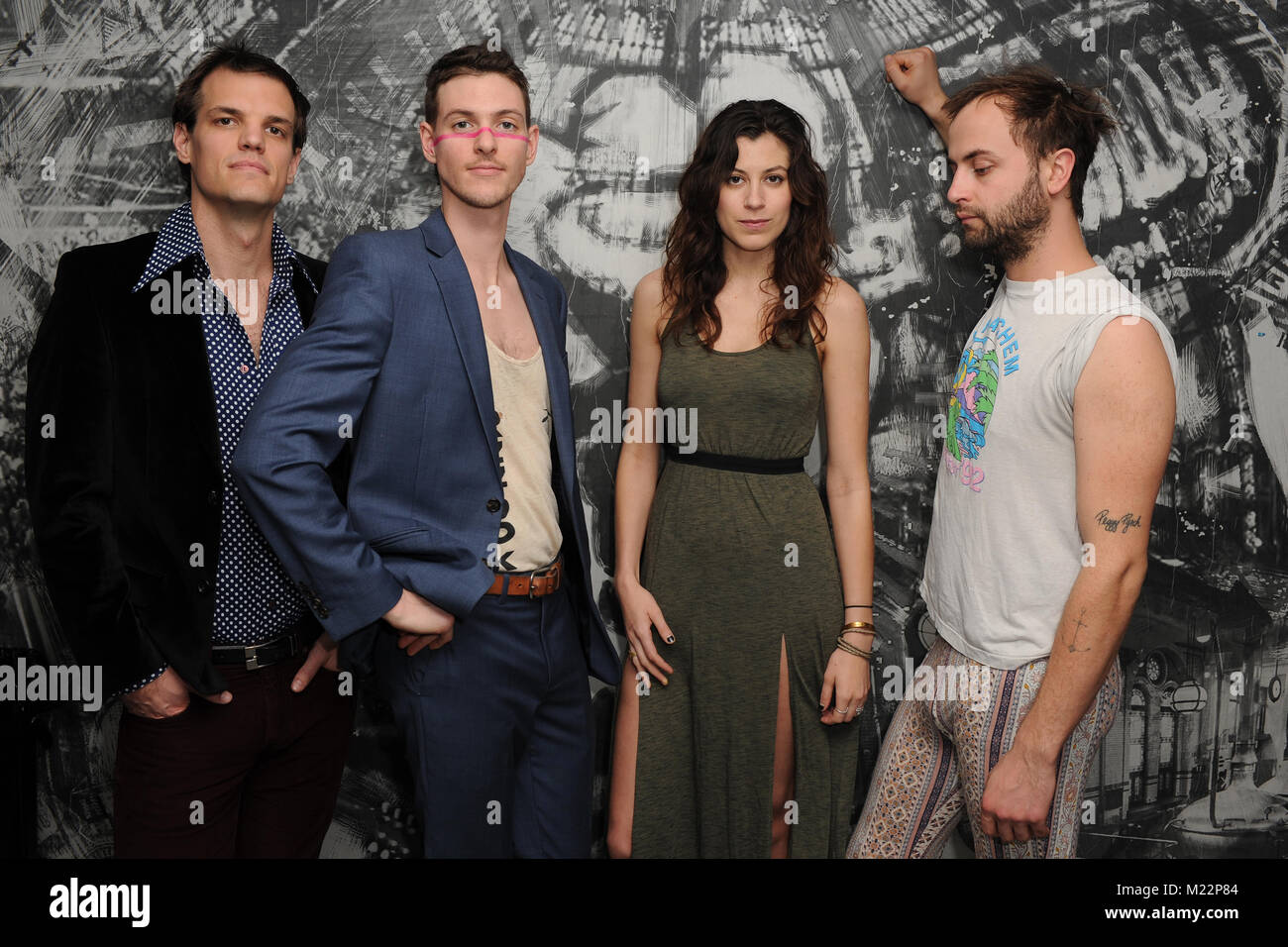 FORT LAUDERDALE, FL - MARCH 13: Zak Appleby, Matt Myers, Katie Toupin ...