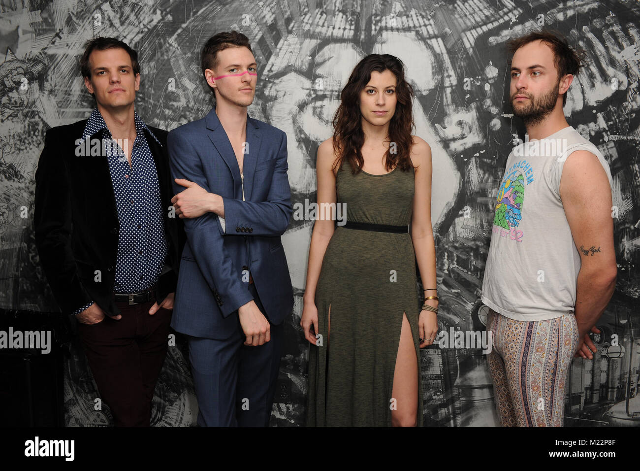 FORT LAUDERDALE, FL - MARCH 13: Zak Appleby, Matt Myers, Katie Toupin ...
