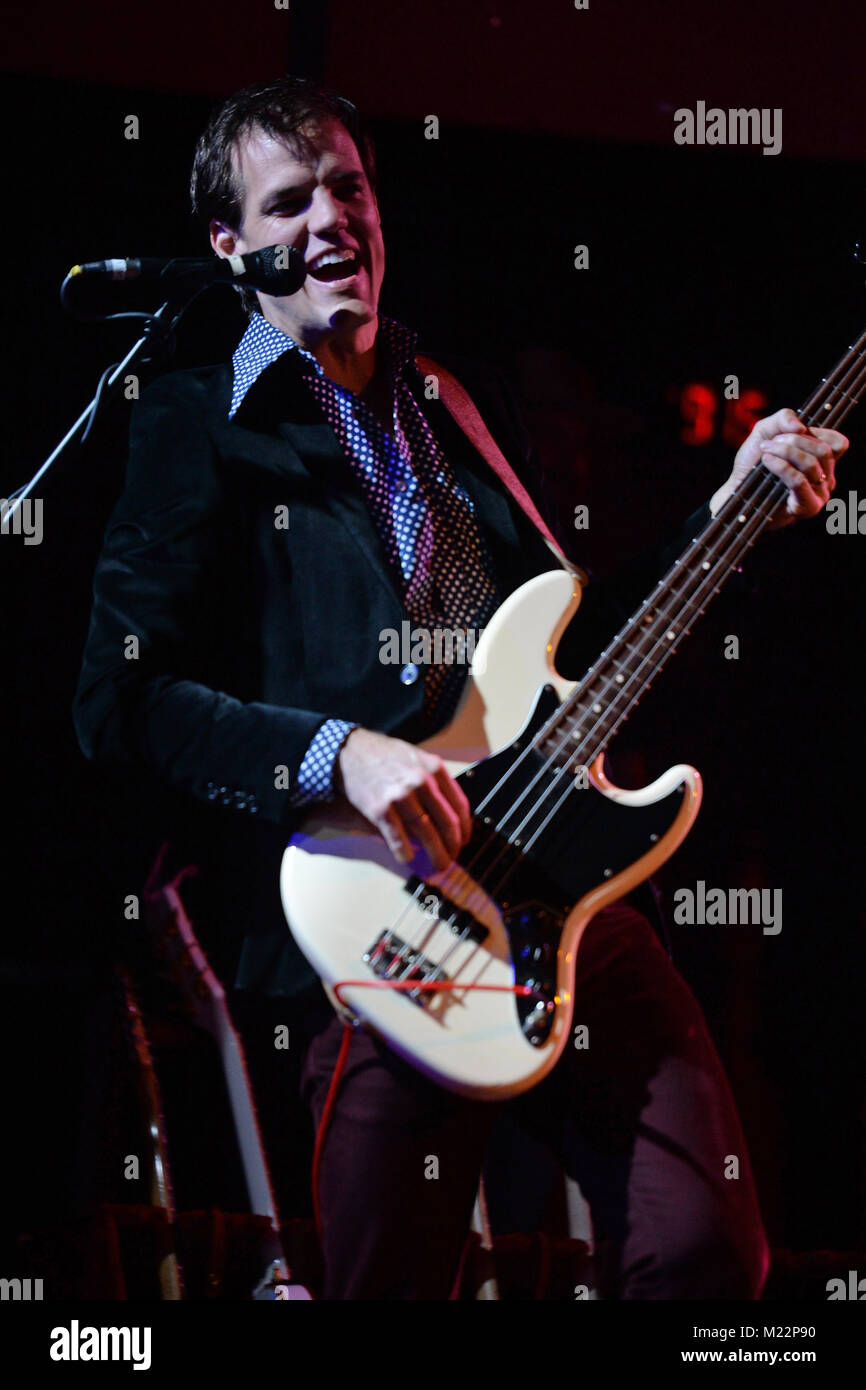 FORT LAUDERDALE, FL - MARCH 13: Zak Appleby of Houndmouth pose for a portrait at Revolution on ...