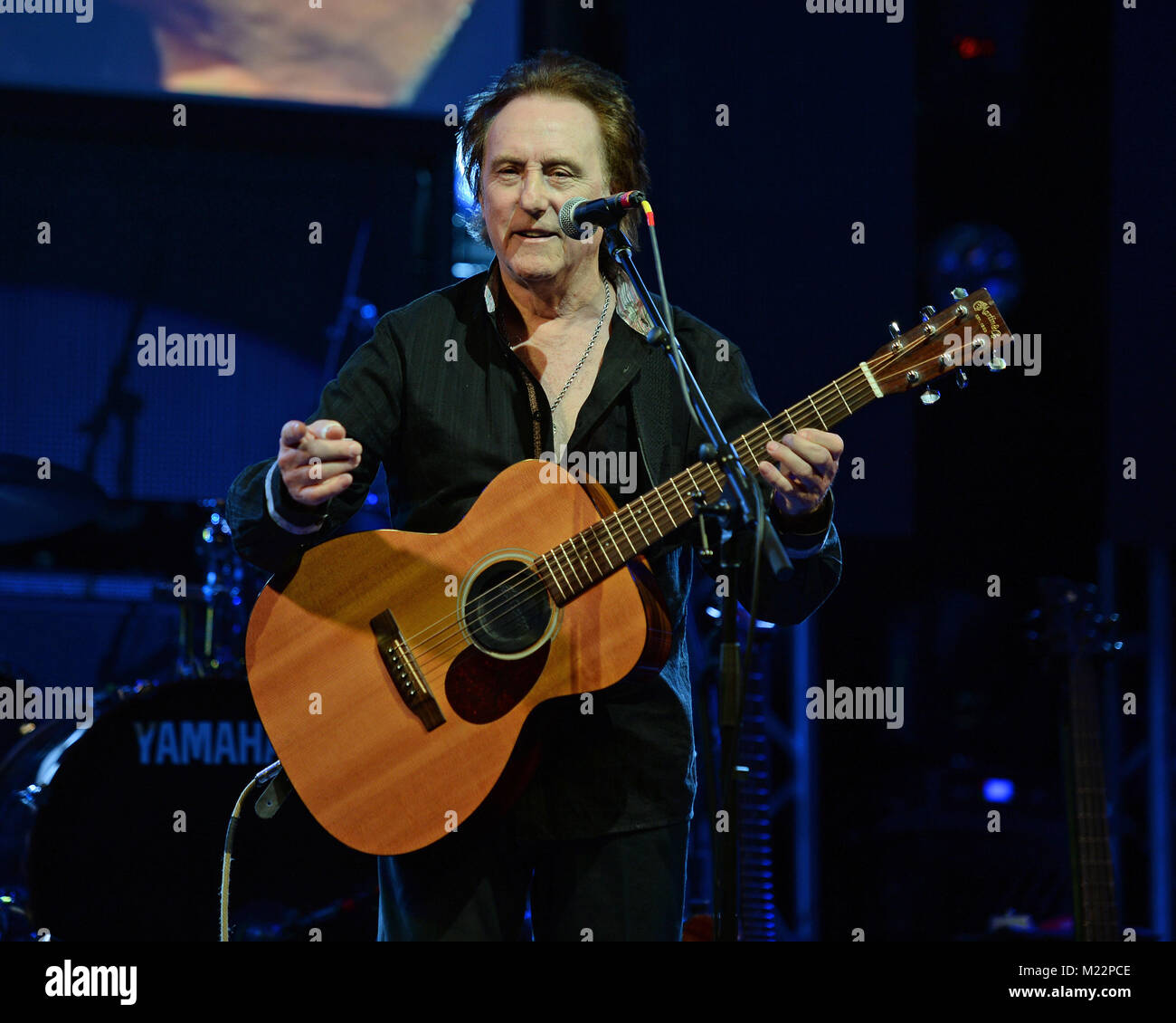 FORT LAUDERDALE, FL - March 14: Denny Laine performs at The Culture ...