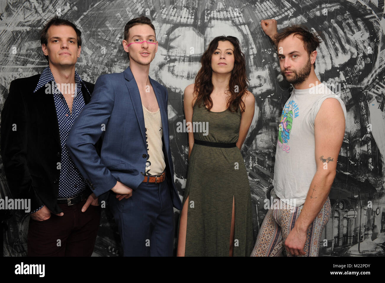FORT LAUDERDALE, FL - MARCH 13: Shane Cody, Matt Myers, Katie Toupin ...