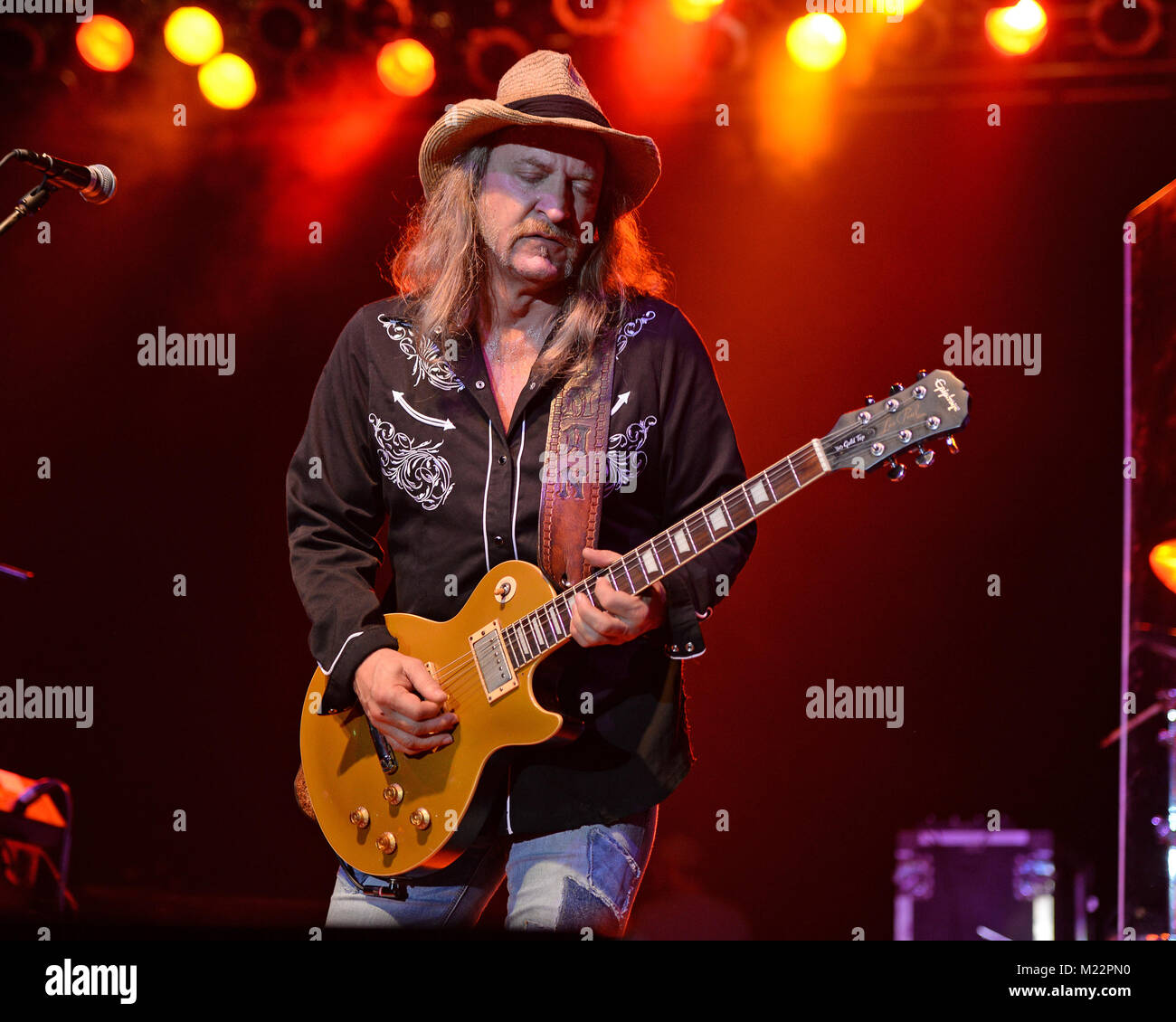 FORT LAUDERDALE, FL - MARCH 11: Chris Hicks of The Marshall Tucker Band ...
