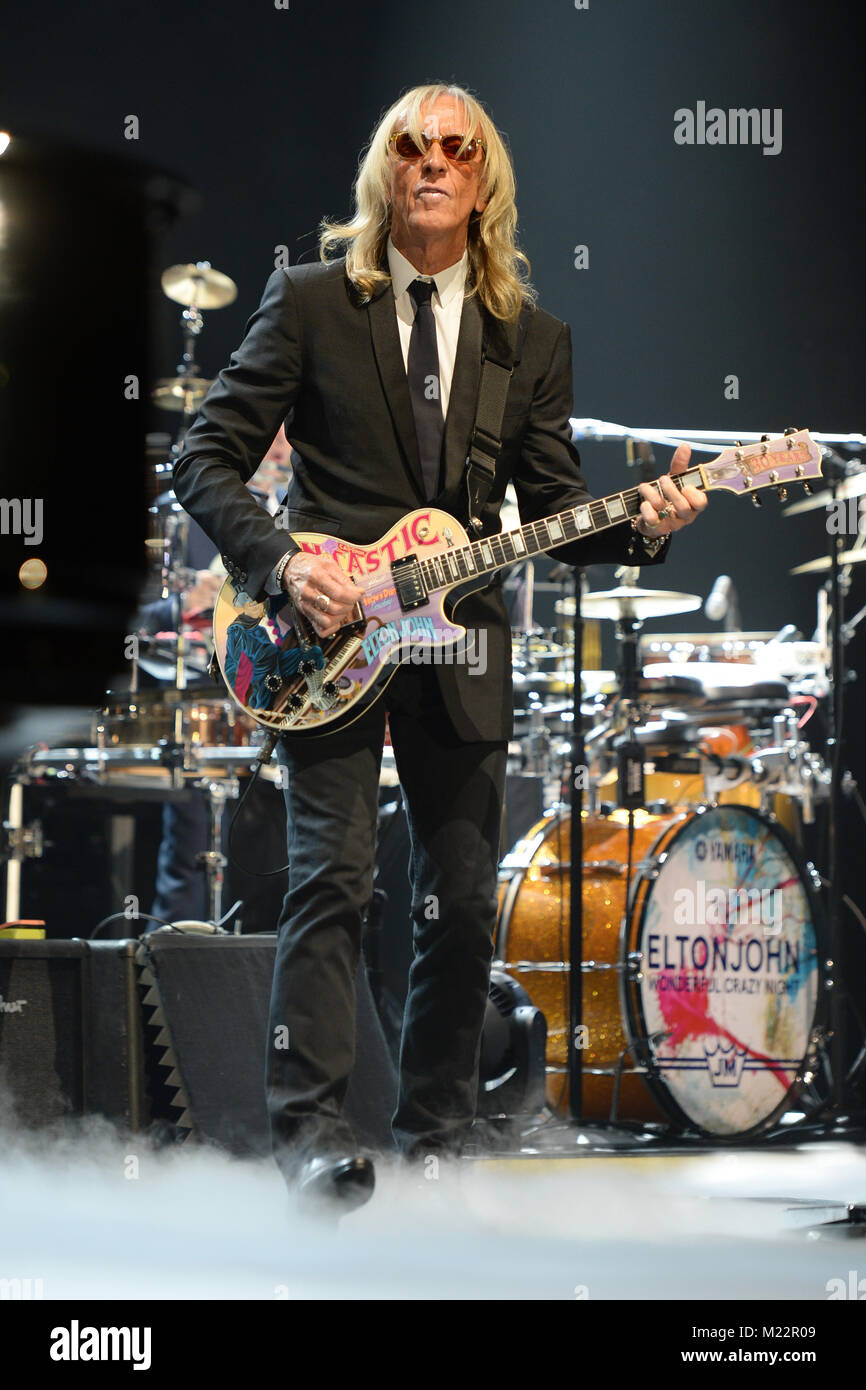 ESTERO FL - MARCH 09: Elton John performs on the Wonderful Crazy Night ...