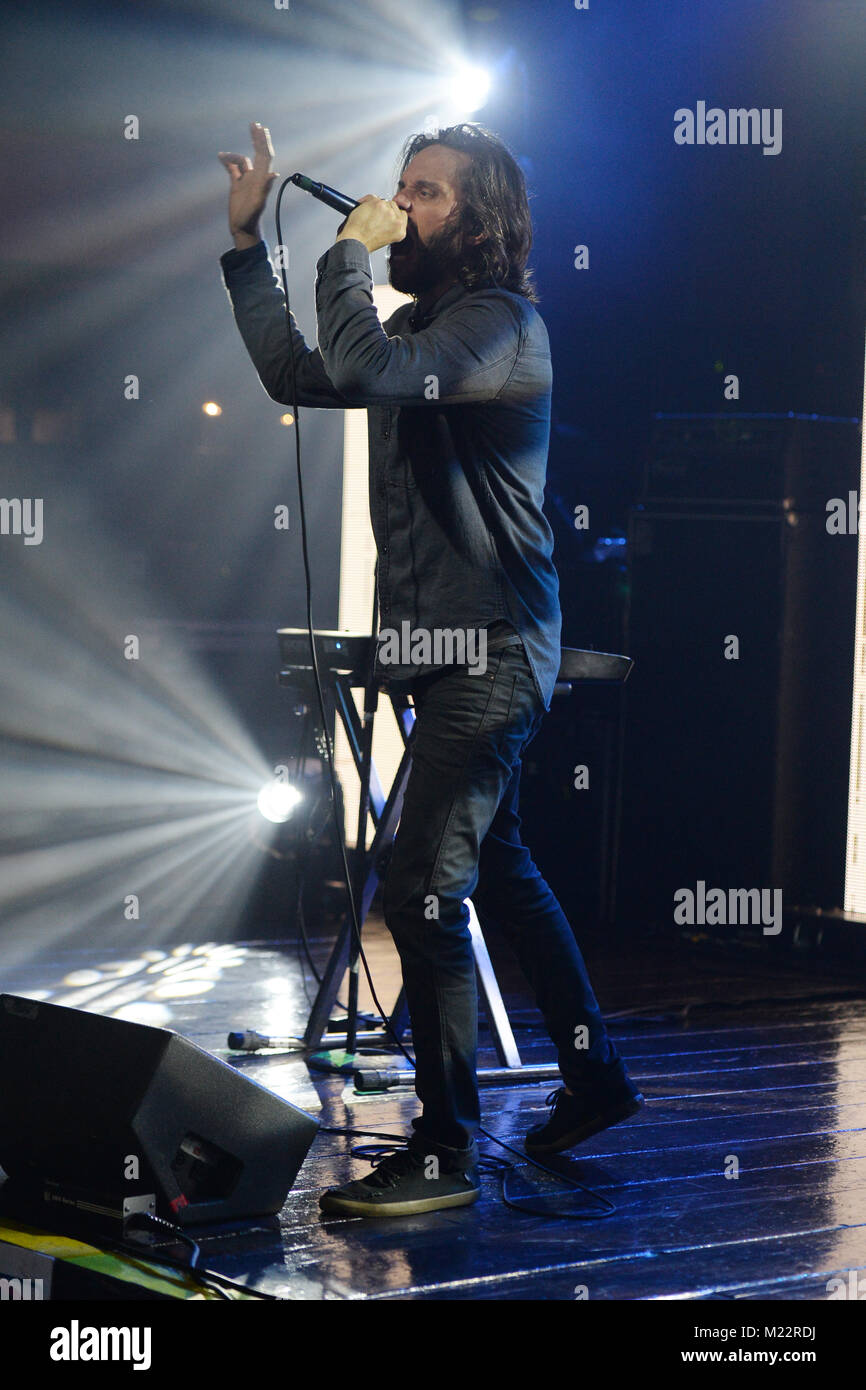 FORT LAUDERDALE FL - MARCH 07: Tommy Giles Rogers of Between the Buried ...