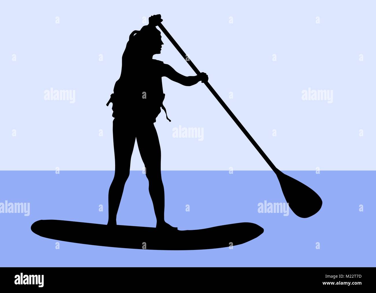 Sport female Stock Vector Images - Alamy