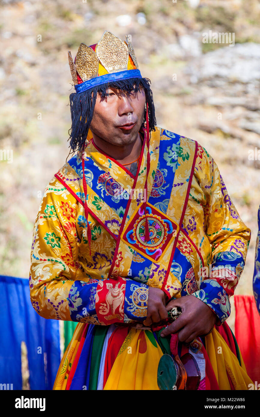 Bhutan man hi-res stock photography and images - Alamy