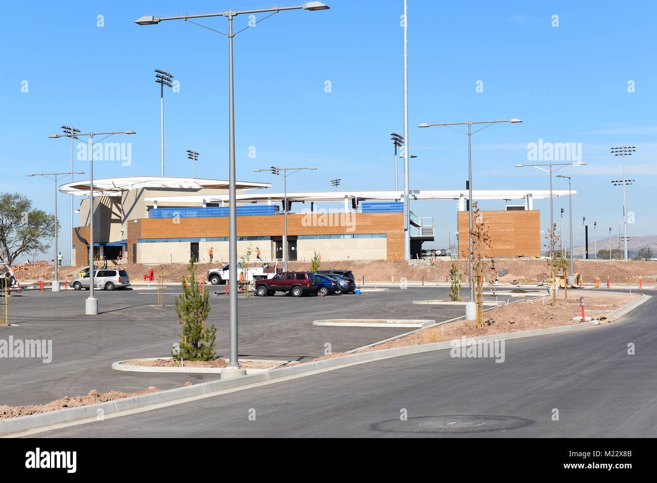 Baseball stadium under construction hi-res stock photography and images ...