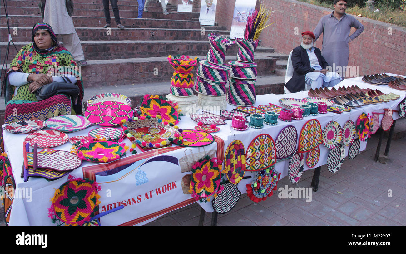 Pakistani artists perform during Culture Show at Bagh-e-Jinnah Open Air ...