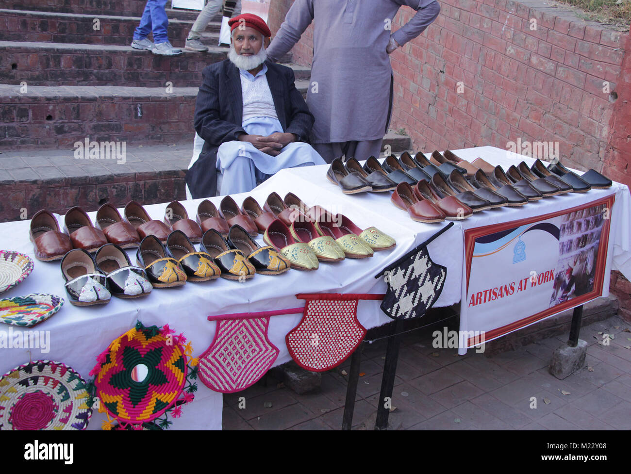 Pakistani artists perform during Culture Show at Bagh-e-Jinnah Open Air ...