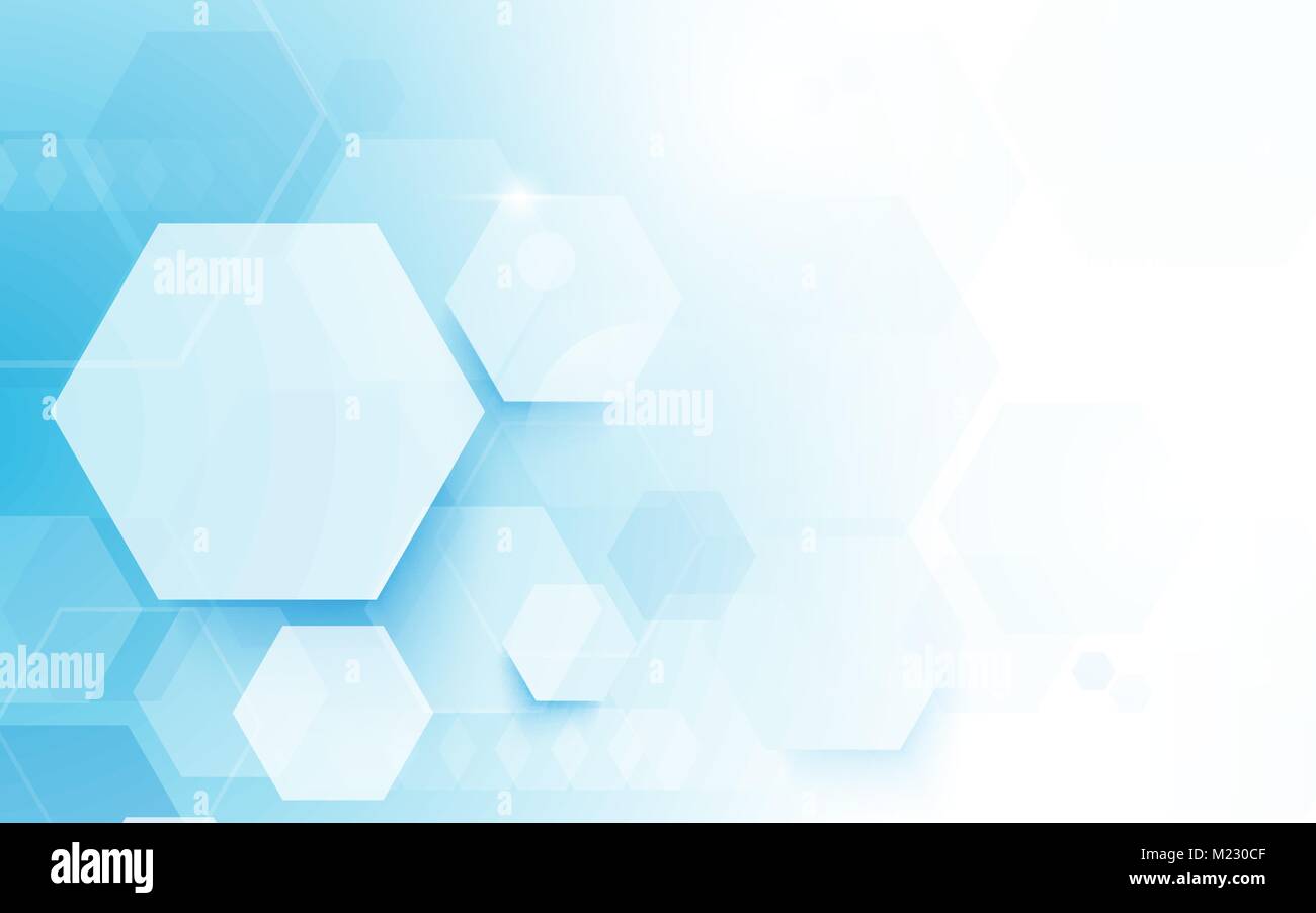 Abstract hexagons technology concept background. Space for your text Stock Vector Image & Art ...