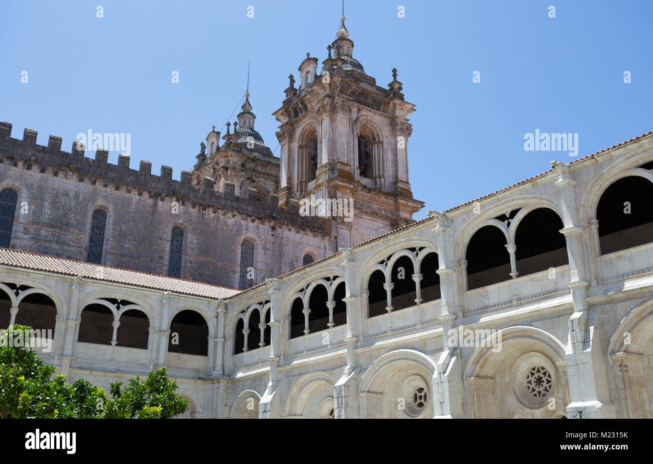 Alcobaça monastery masterpiece gothic architecture hi-res stock ...