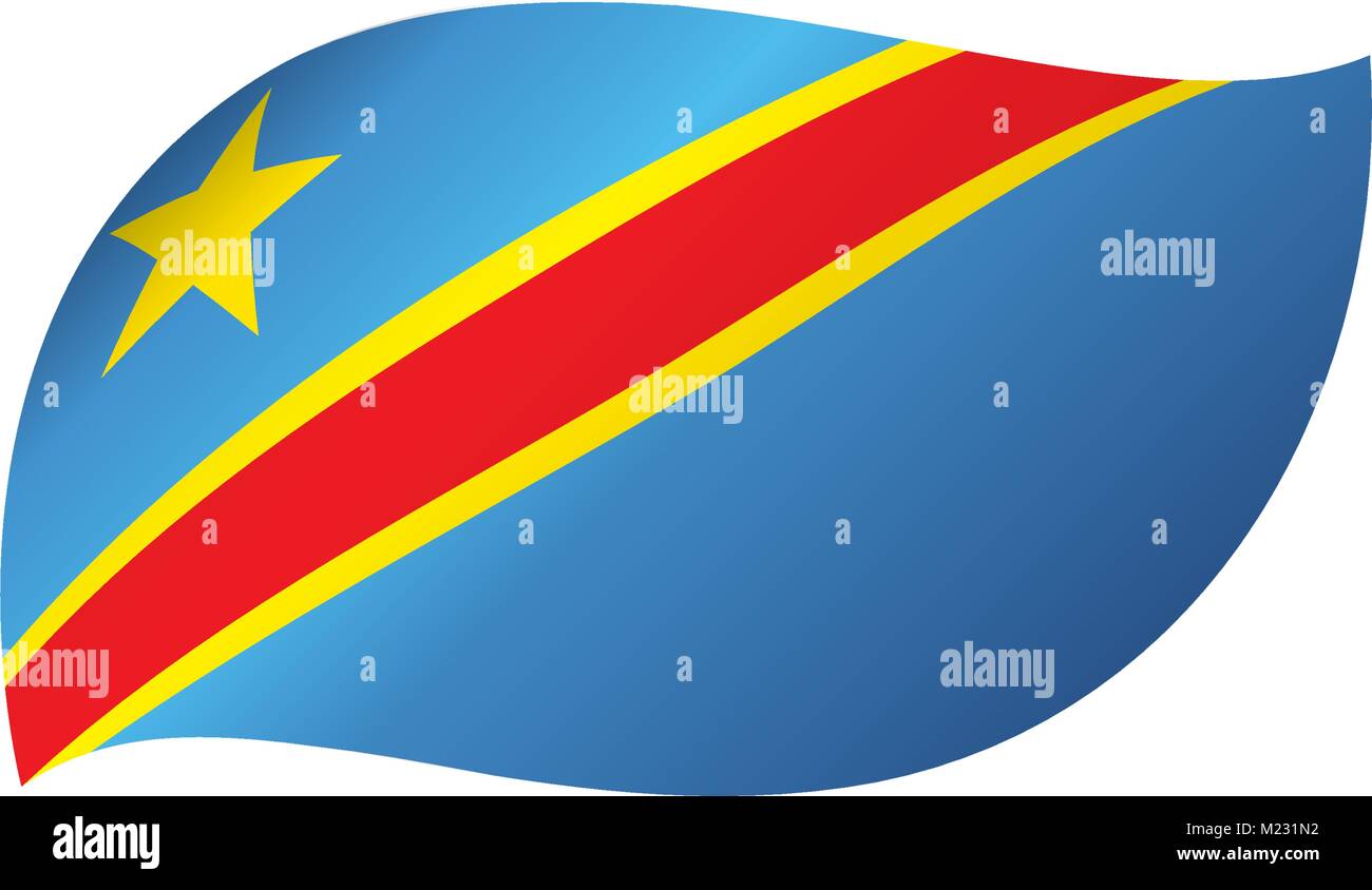 Democratic Republic of the Congo flag Stock Vector Image & Art - Alamy
