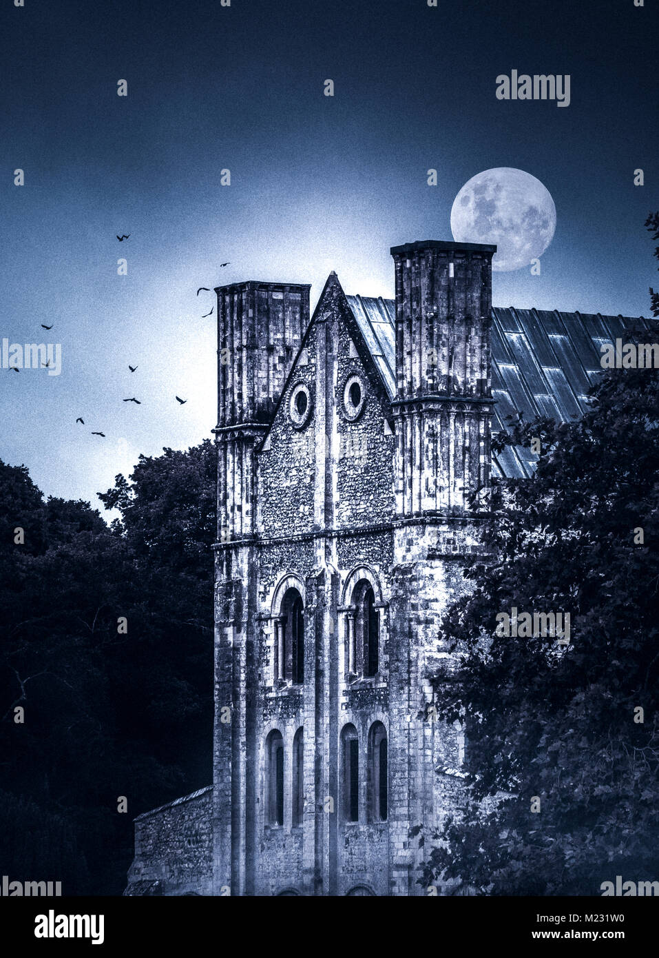 Moody abbey hi-res stock photography and images - Alamy