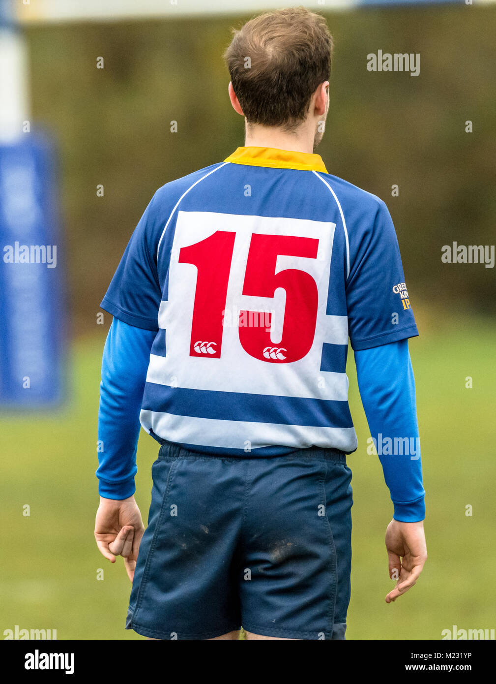 Number 15 rugby shirt hi-res stock photography and images - Alamy