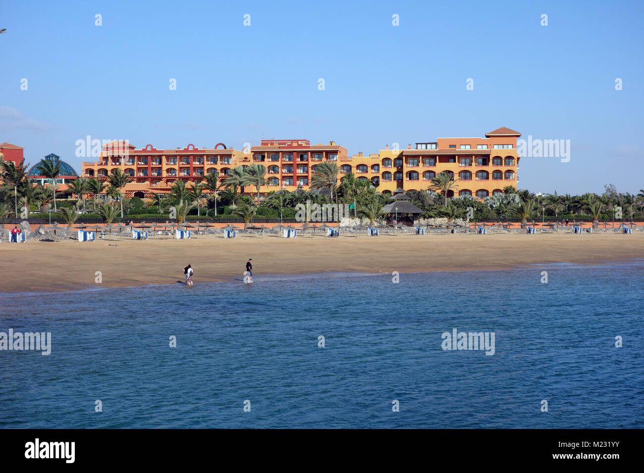 Sheraton fuerteventura beach golf and spa resort hotel hi-res stock ...