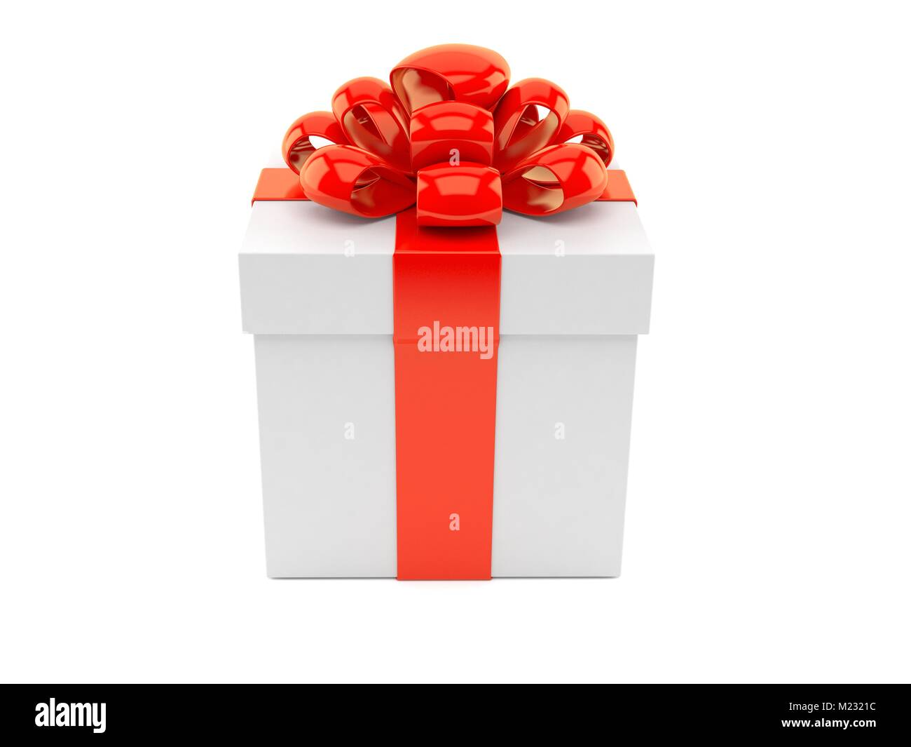 Gift isolated on white background Stock Photo - Alamy
