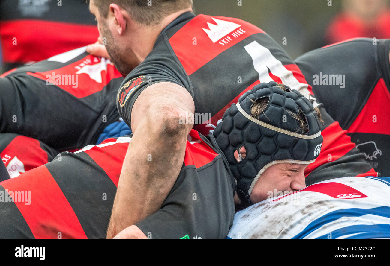 Rugby england scrum hi-res stock photography and images - Alamy
