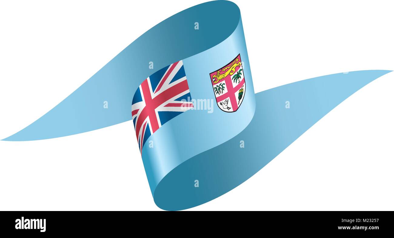 Fiji flag, vector illustration Stock Vector Image & Art - Alamy