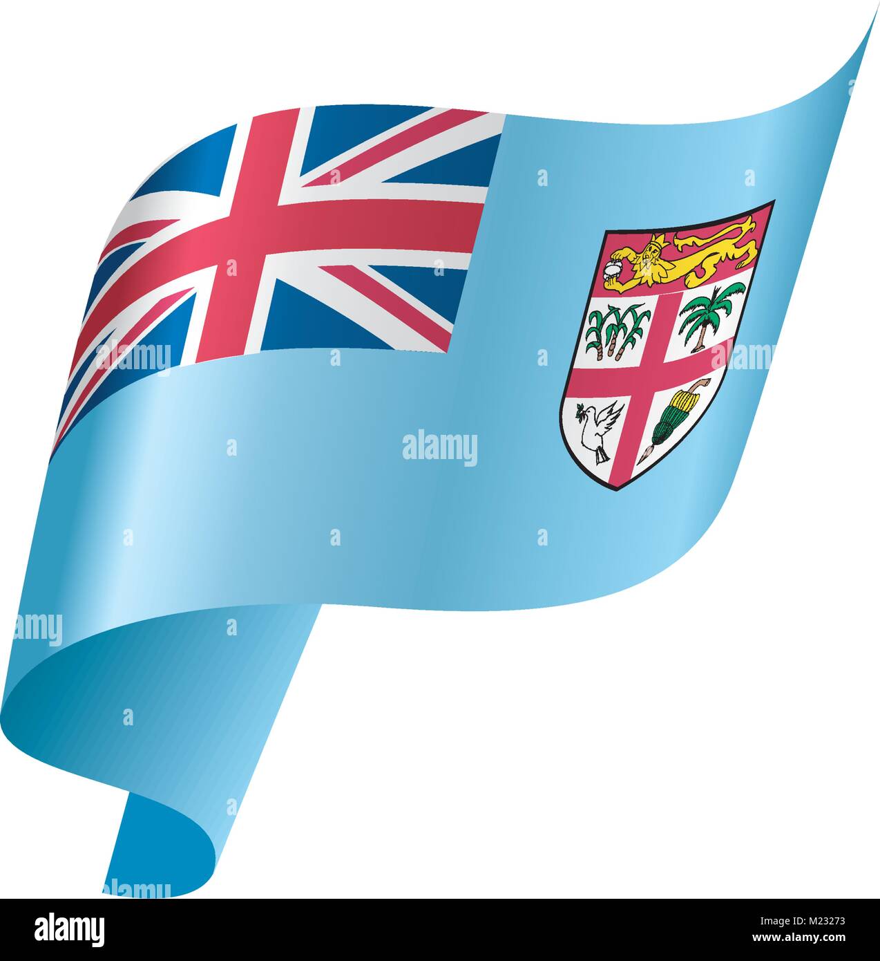 Fiji flag, vector illustration Stock Vector Image & Art - Alamy