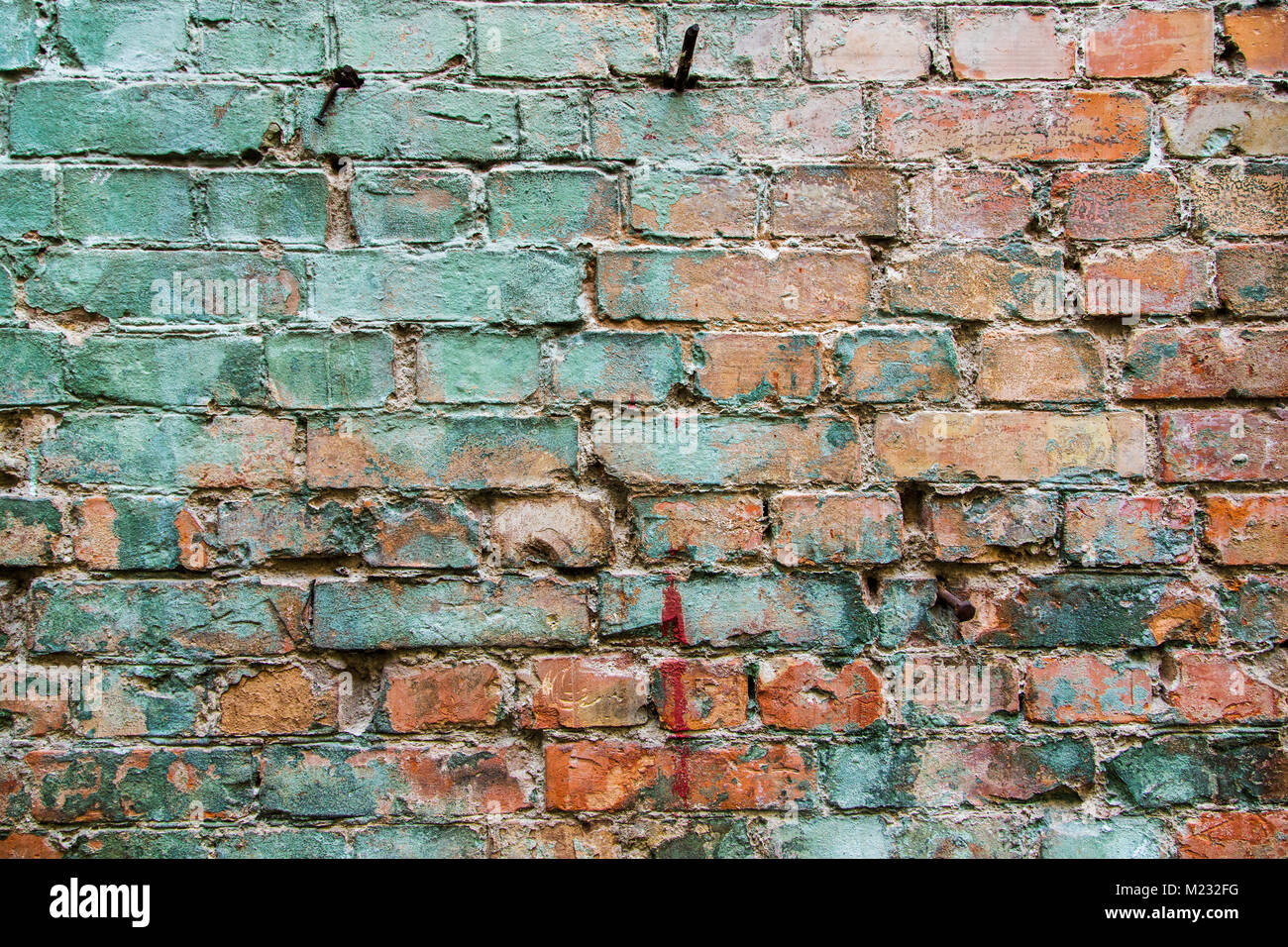 colored brick wall background Stock Photo - Alamy