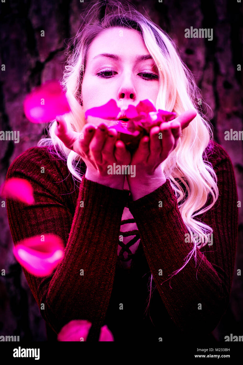 Fluttery Peddles Flow Stock Photo - Alamy