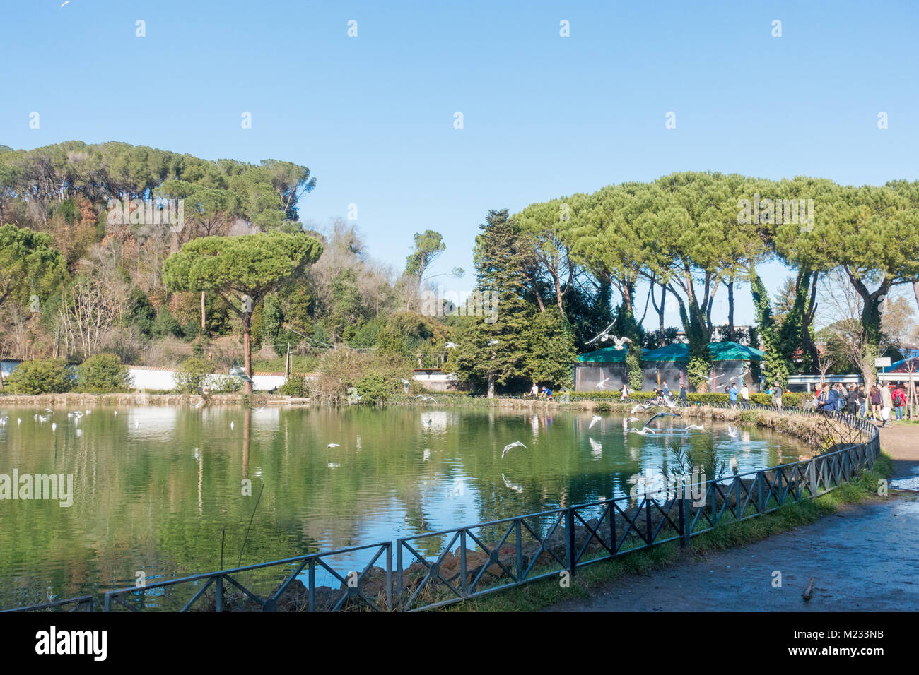 Rome park hi-res stock photography and images - Alamy
