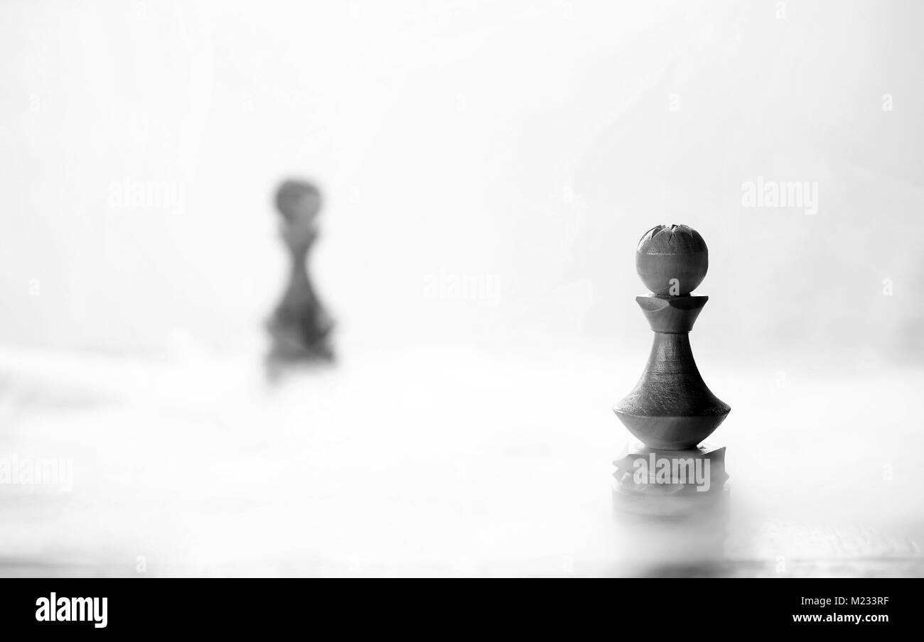 chess piece pawn on board Stock Photo - Alamy