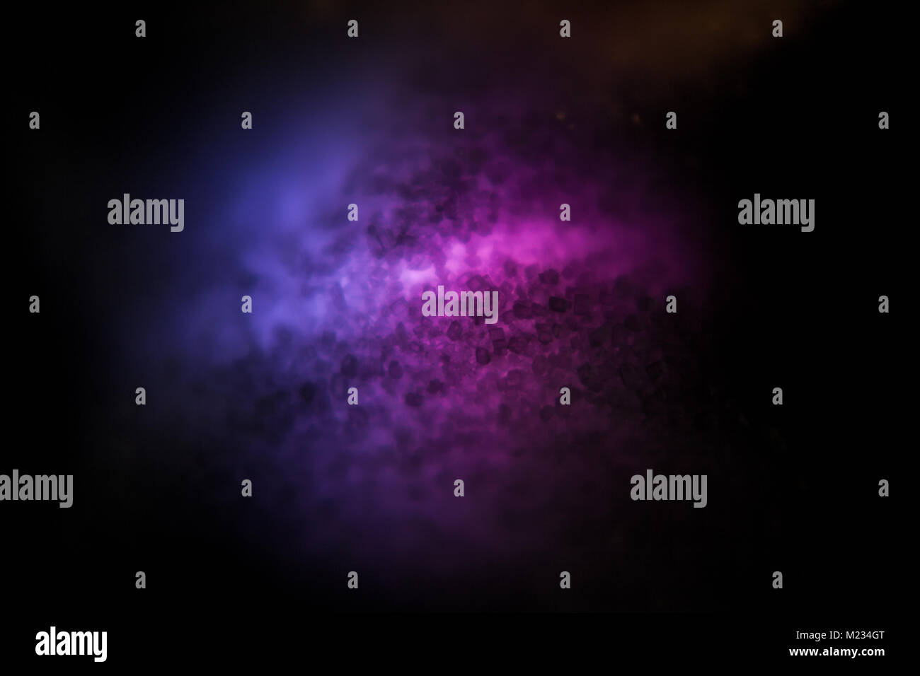 Macro images of light emerging from crystals Stock Photo - Alamy