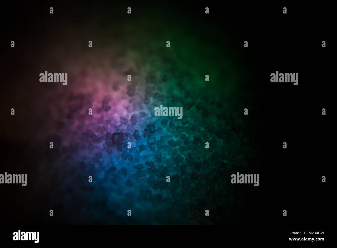 Macro images of light emerging from crystals Stock Photo - Alamy