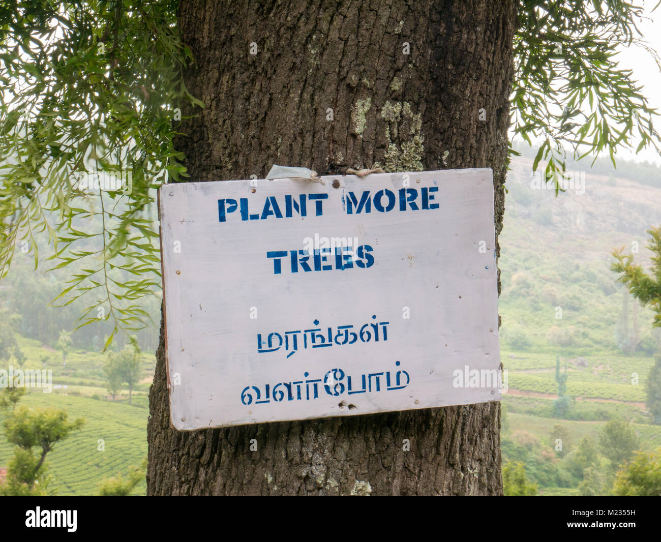 Save trees placard hi-res stock photography and images - Alamy