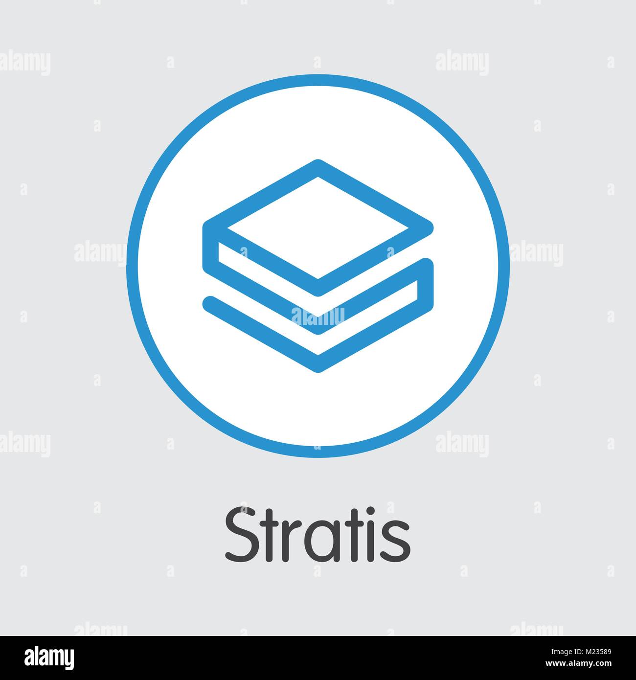 Stratis - Cryptocurrency Logo Stock Vector Image & Art - Alamy