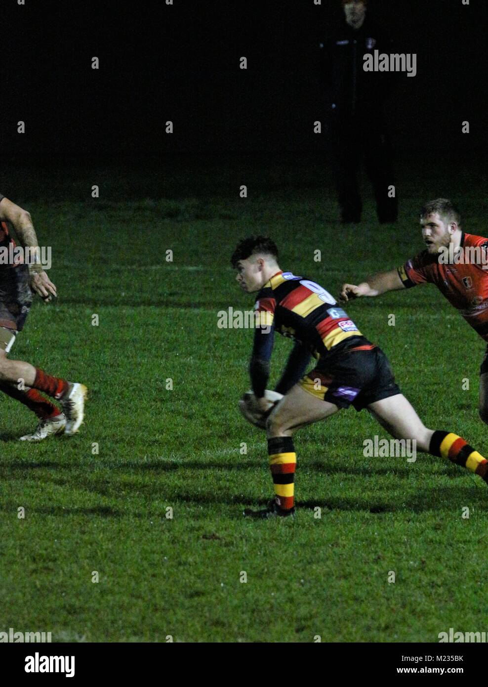 Carmarthen Quins RFC V Aberavon RFC Stock Photo - Alamy