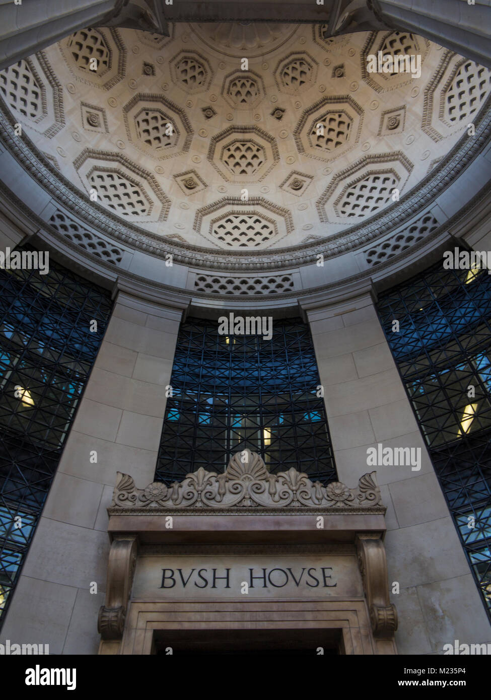 Bush House, now a part of Kings College University in London Stock ...
