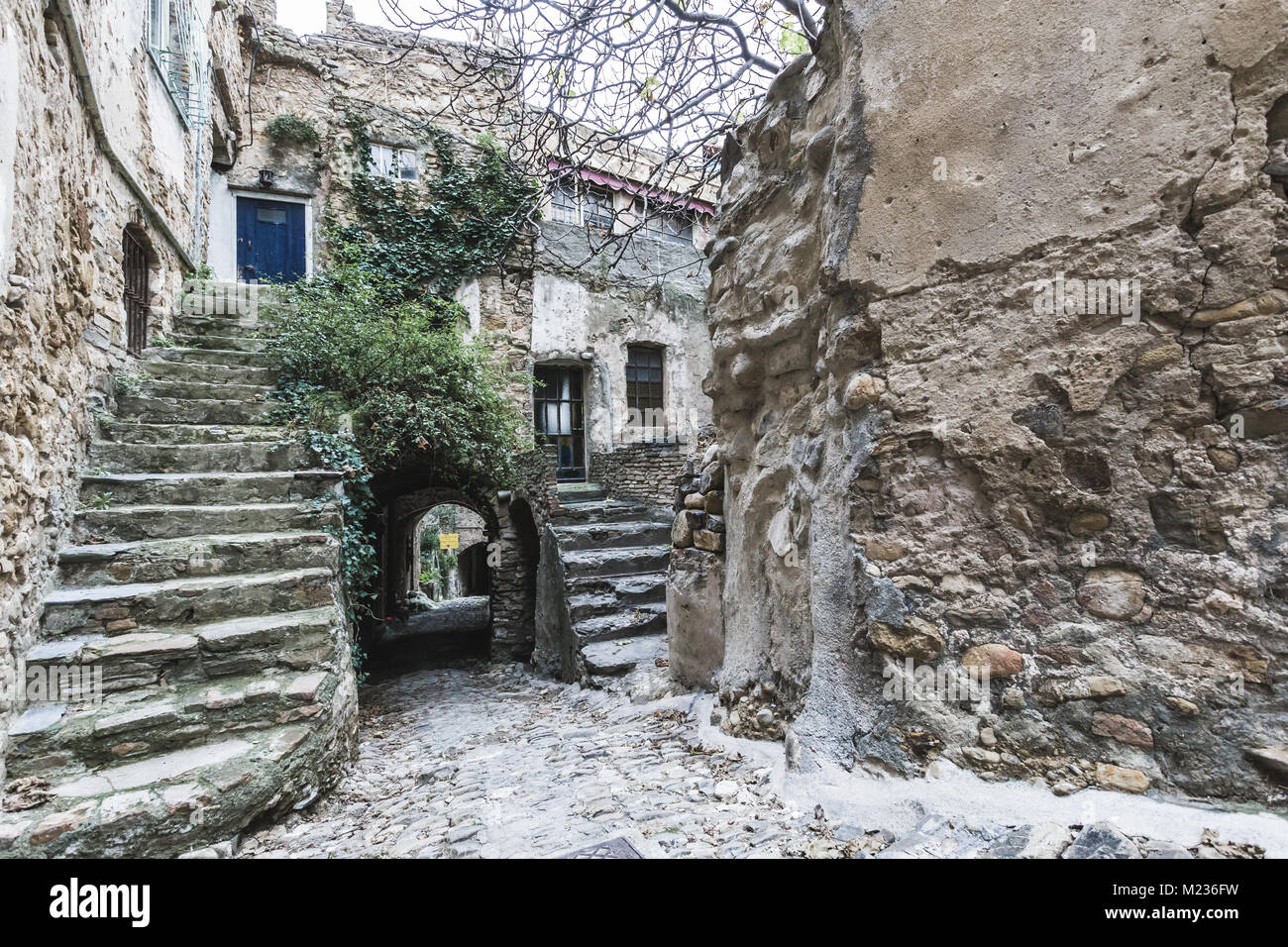 Bussana Vecchia, Liguria, Italy, Europe Stock Photo - Alamy