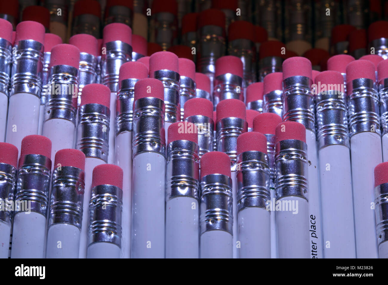 Pencil rubbers hi-res stock photography and images - Alamy