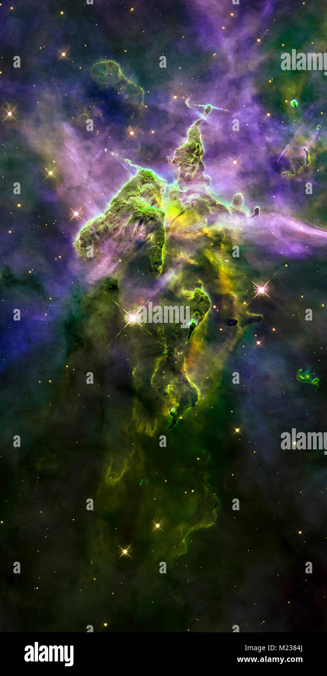 Colorfull stars nebula in outer space Stock Photo - Alamy
