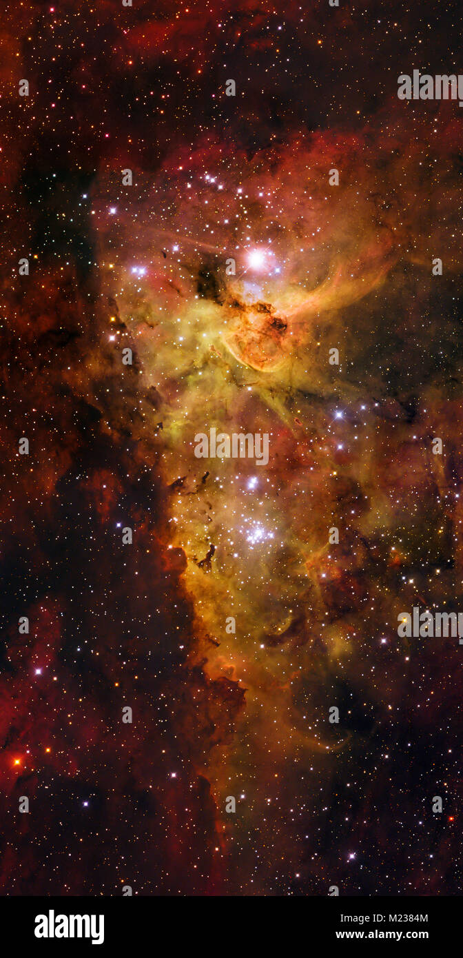 Colorfull stars nebula in outer space Stock Photo - Alamy
