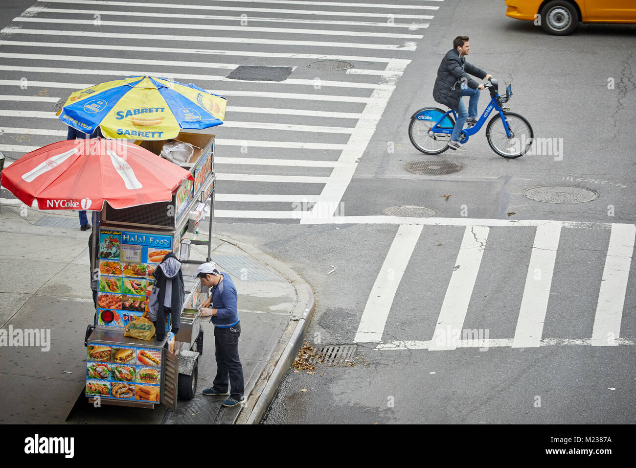 Citi Bike New York cities Official Bike Sharing System Manhattan Stock ...