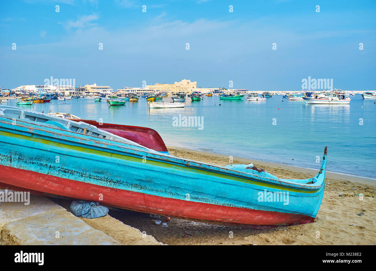Africa egypt alexandria boat building hi-res stock photography and ...