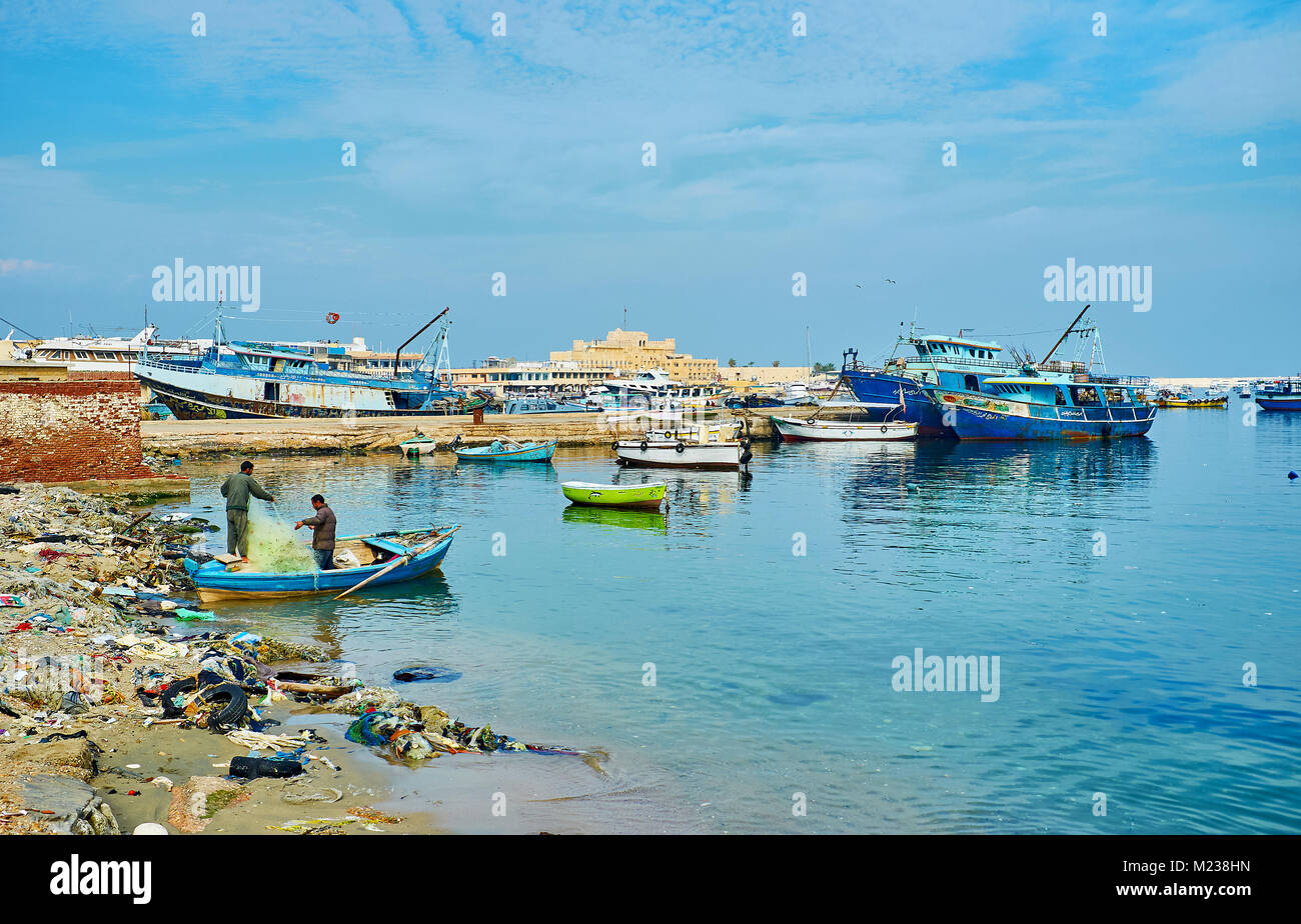 Port of alexandria egypt hi-res stock photography and images - Alamy