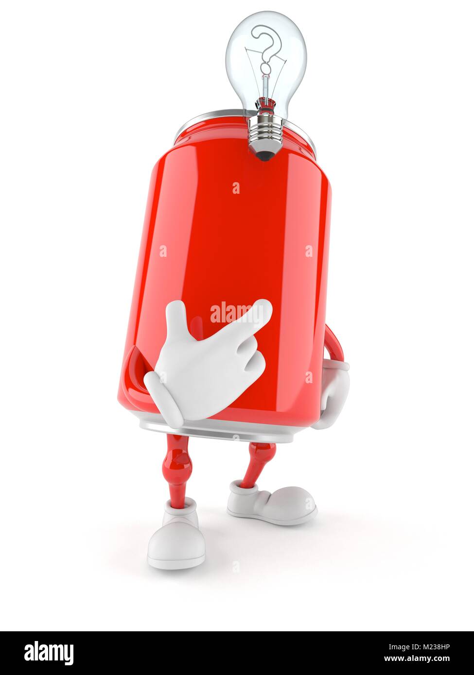 Cartoon character question mark brain hi-res stock photography and ...