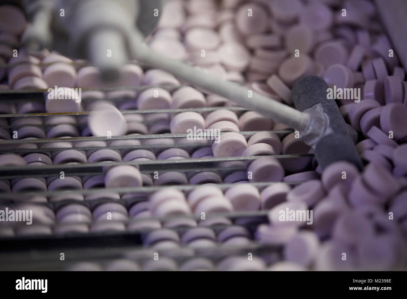 Swizzels Matlow of New Mills making Parma violets Stock Photo - Alamy